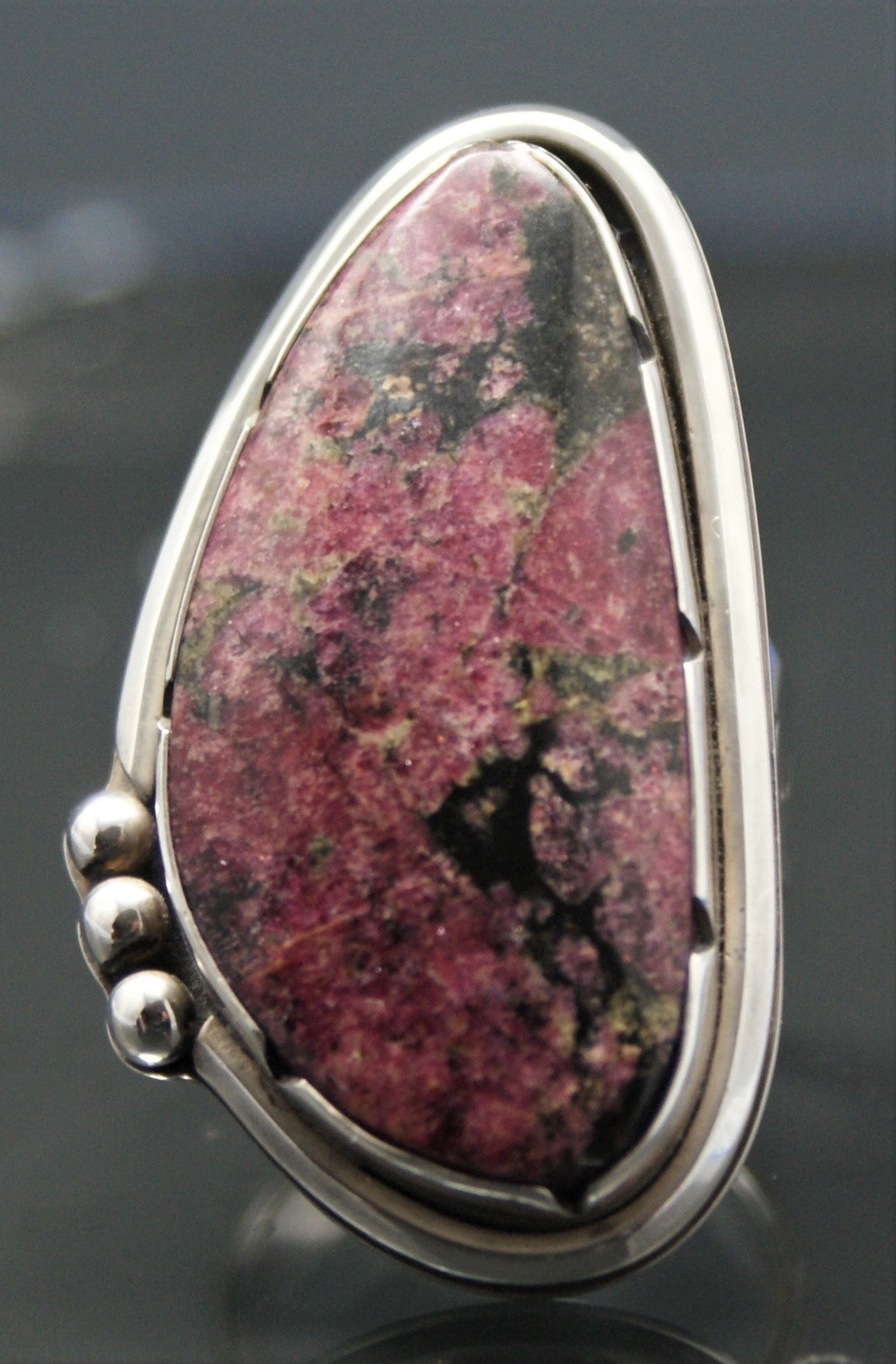 Sterling silver rings with semi-precious gemstones, for men and women ...